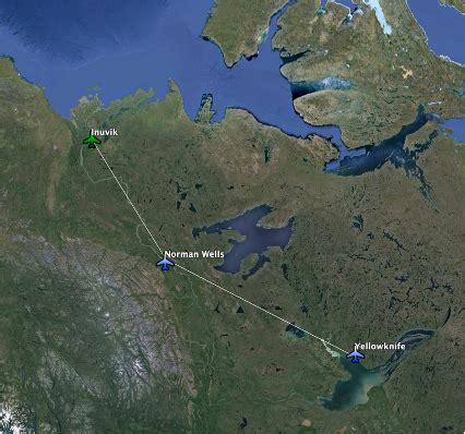 Yellowknife To Inuvik