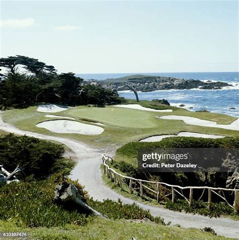 A View Of The Par 3 15th Hole At Cypress Point Golf Club On March