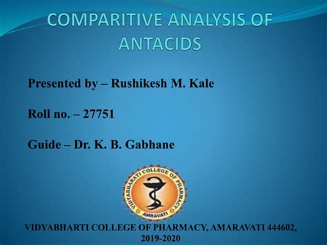 Antacid Ppt