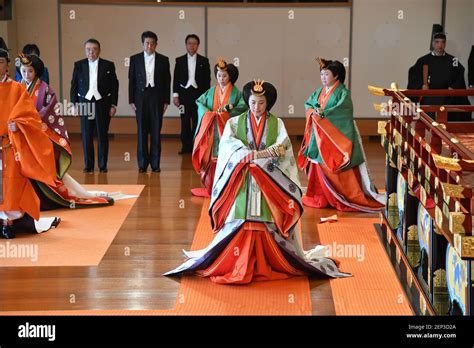 Enthronement Ceremony Of Emperor Naruhito Of Japan In Tokyo Japan