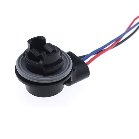 4pcs Universal Pigtail Wire Female Socket 3157 S Harness Front Turn