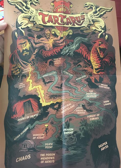 Map Of Tartarus Percy Jackson