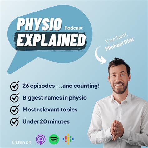 Physio Network On Linkedin 🗣 The Physio Explained Podcast Our Goal Is