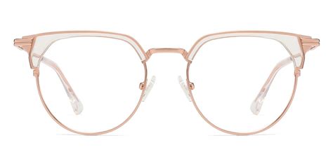 Slater Round Clear Glasses For Women Lensmart