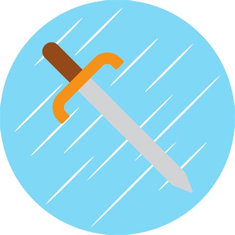 Cutlass Flat Blue Circle Icon 42738503 Vector Art At Vecteezy