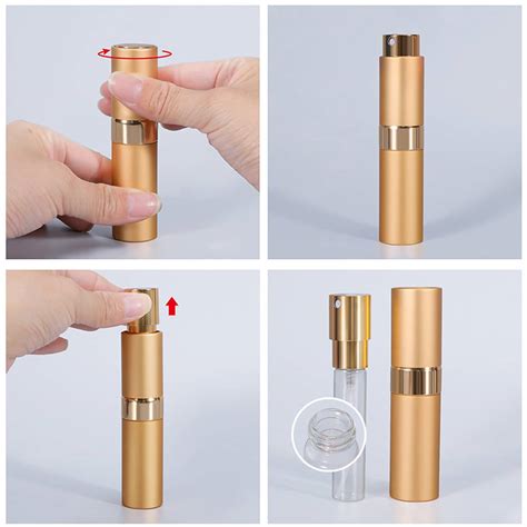 Ch296 Mini Perfume Refillable Spray Atomizer Empty Bottle