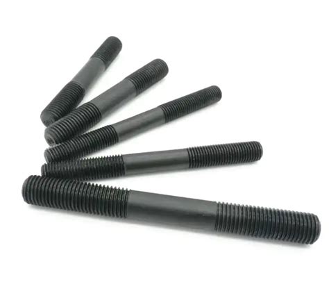 Carbon Steel Grade 88 Black Finish Double Thread End Studs Bolt For