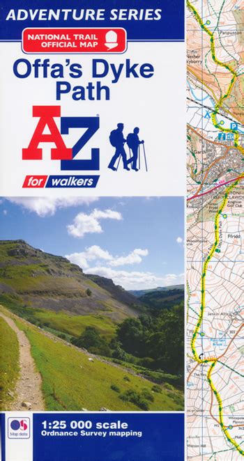 Offas Dyke Path Map Booklet A Z Maps Books And Travel Guides