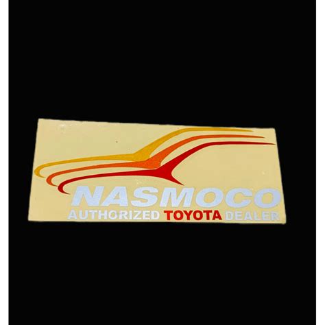 Jual Sticker Mobil Cutting Nasmoco Authorized Shopee Indonesia