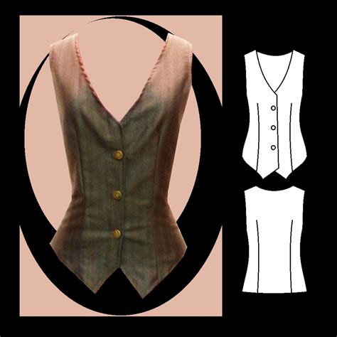 Easy And Stylish Sewing Patterns By Booleheart Womens Waistcoat