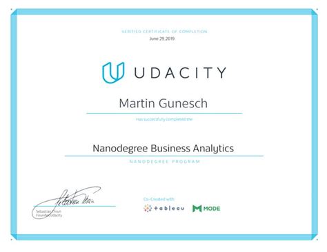 Udacity Nanodegree Business Analytics Pdf