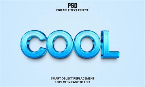 Premium Psd Cool 3d Editable Text Effect With Background Premium Psd