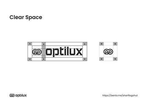 Optilux Logo Design Brand Identity Brand Guidelines Behance