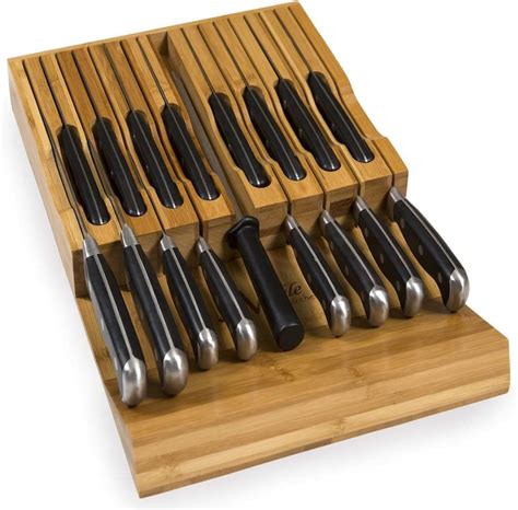 In Drawer Bamboo Knife Block Review Cooking Appliance World