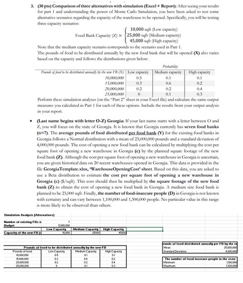 Solved Use Excel To Complete This Do Not Use Words To