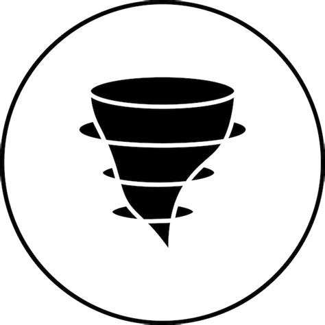 Tornado Icon Premium Vector