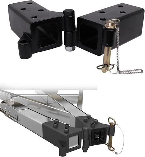 Autoholic Fold Away Trailer Tongue Swing Away Hinge Kit Fit For 3 X 3