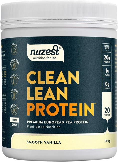 Nuzest Clean Lean Protein Vanilla Pea Protein
