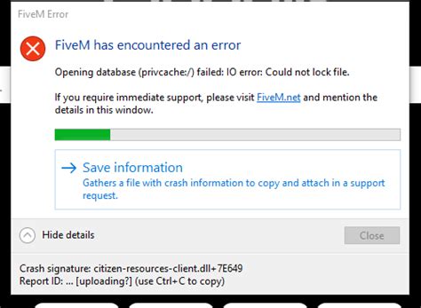 Cant Launch Fivem Fivem Client Support Cfxre Community