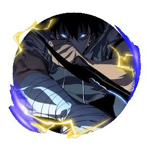 Solo Leveling Lightning Sticker Solo Leveling Lightning Discover And Share S