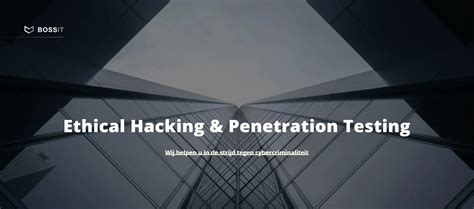 bossit cyber security and pentesting ethical hacking