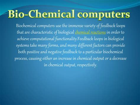 Presentation On Bio Computer Pptx