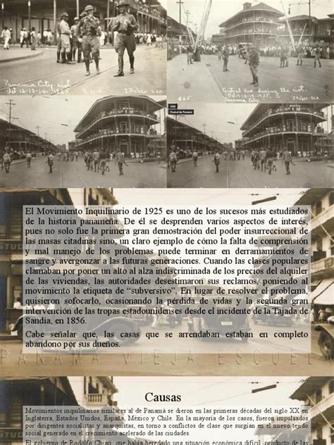 Huelga Inquilinaria De 1925 En Panamá Pdf Panamá Los Estados Unidos