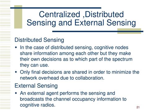 Ppt A Survey Of Spectrum Sensing Algorithm For Cognitive Radio