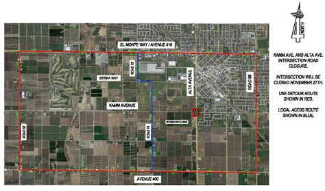 This Dinuba Intersection Will Be Closed For 3 To 4 Months Cbs47 And