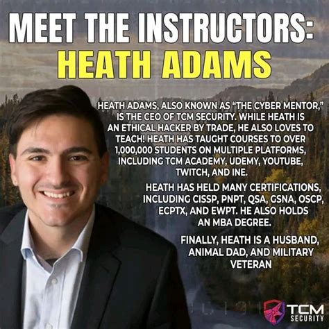 Inayat Hussain On Linkedin Tcm Security Heathadam