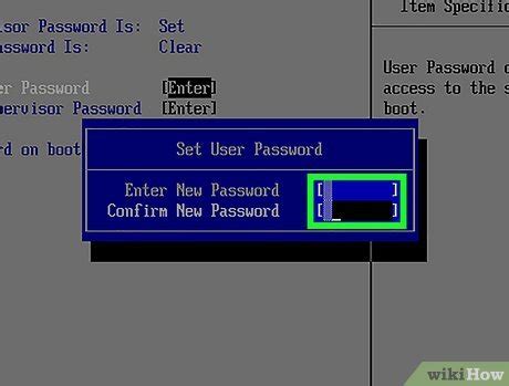 How To Set A BIOS Password 7 Steps With Pictures WikiHow