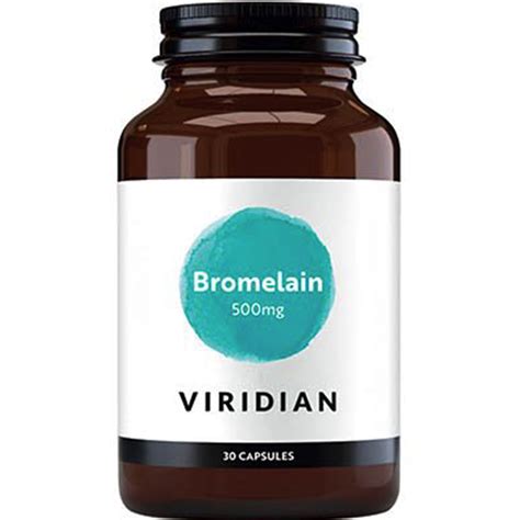 Bromelainas Viridian 500 Mg 30 Kapsulių Internetinėje “mano Vaistinėje”