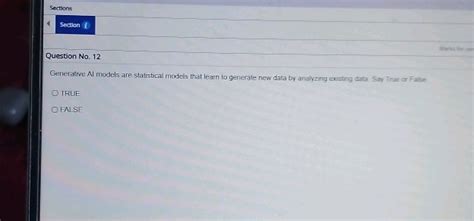 Sections Section Question No Generative StudyX