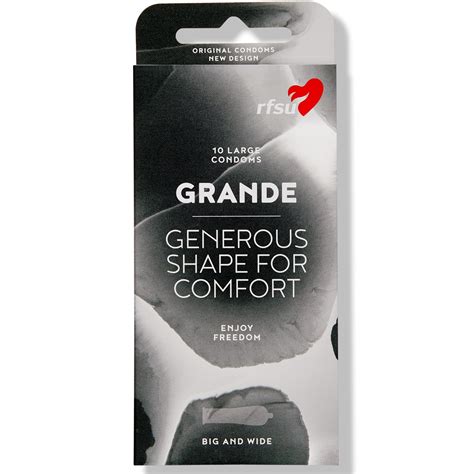 RFSU Grande Kondomer - Diskret leverans.