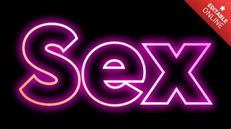 Sex With Outlines Text Effect Generator
