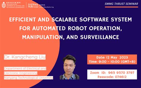 efficient and scalable software system for automated robot operation manipulation and
