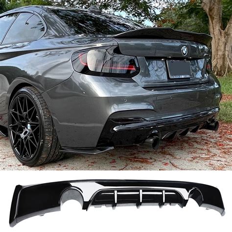 Rear Diffuser For Bmw 2 Series F22 M Performance 2014 2021