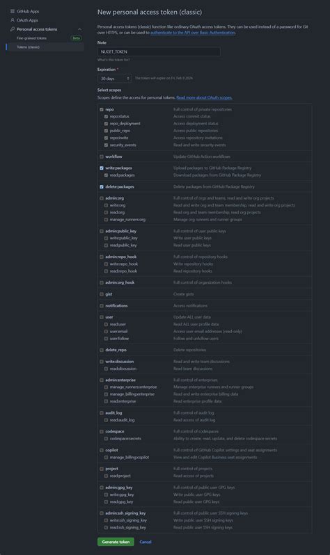Github Packages Publishing Nuget Packages Using Nuke With Gitversion