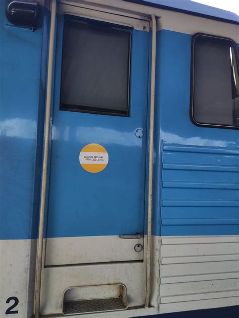 Čd Class 162 In Testing Operation With Etcs European Train Controll