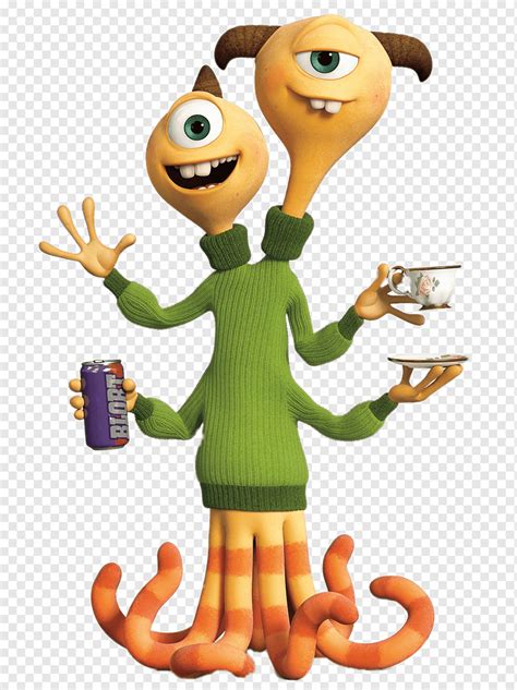 Terri And Terry Perri Cartoons Monsters University Png Pngwing