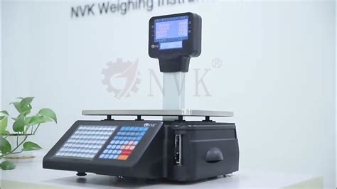 Introduction Of Tm A20 Label Printing Scale Youtube