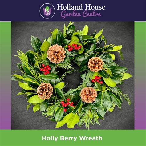 Holly Berry Wreath Christmas Trees Preston