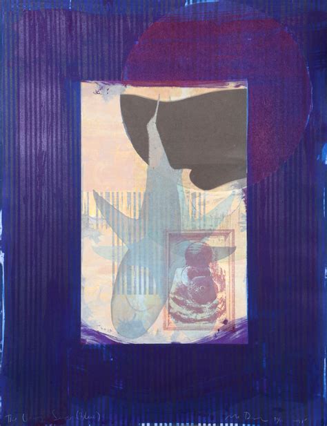 Michael David Blue From The Being Series 1991 By Michael David For