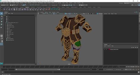 Fantasy Dwarf Armor Model Turbosquid 2388736