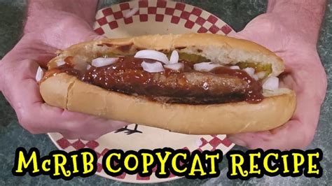 Mcdonalds Mcrib Copycat💥💯 A Must Learn Copycatrecipe Mcrib In