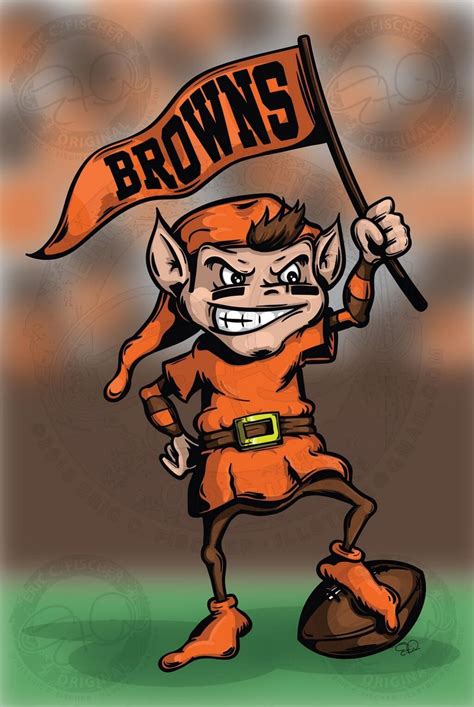 Brownie Elf 2 Cleveland Browns Logo Browns Elf Cleveland Browns