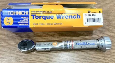 Tohnichi Ql5n Mh Cờ Lê định Lực 1 5nm 14 Inch Semikicom
