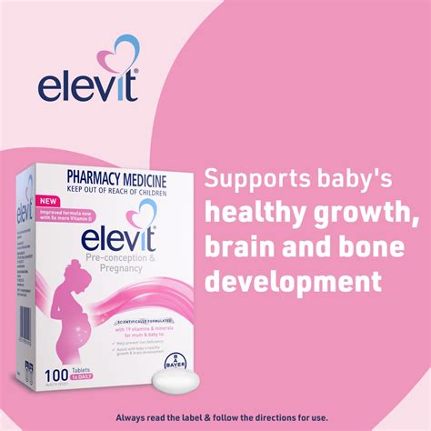 Elevit Pre Conception And Pregnancy Multivitamin Elevit Australia