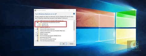 Enable Net Framework 48 Advanced Series And Aspnet 48 On Windows 10