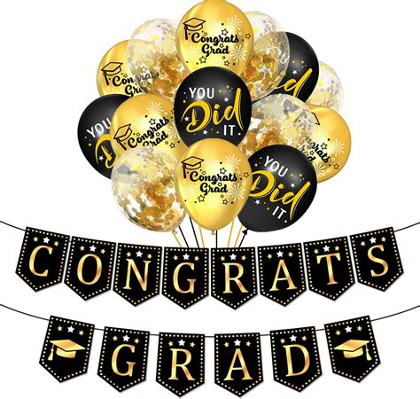 Fhgg Congratulations Banner Graduation Decorations Class Of